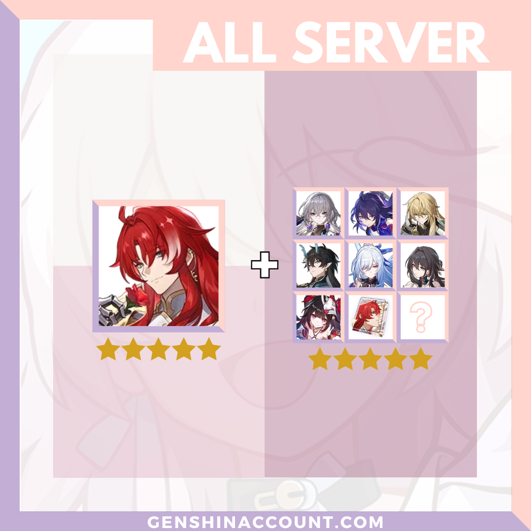 Honkai: Star Rail Argenti HSR Starter Account ( America | Europe | Asi ...