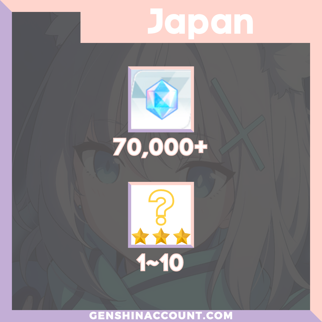 Blue Archive Diamonds Starter Account ( Japan ) – Genshin Account