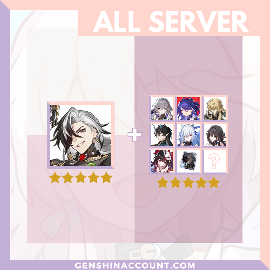 Honkai: Star Rail Boothill HSR Starter Account ( America | Europe | As ...