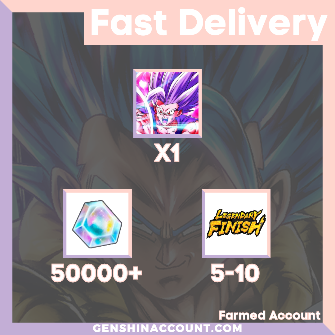 DRAGON BALL LEGENDS - LEGENDS LIMITED Beast Gohan (Blue) Farmed Starte ...