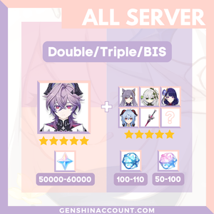 Genshin Impact Farmed Starter Account - Durin ( America | Europe | Asi ...