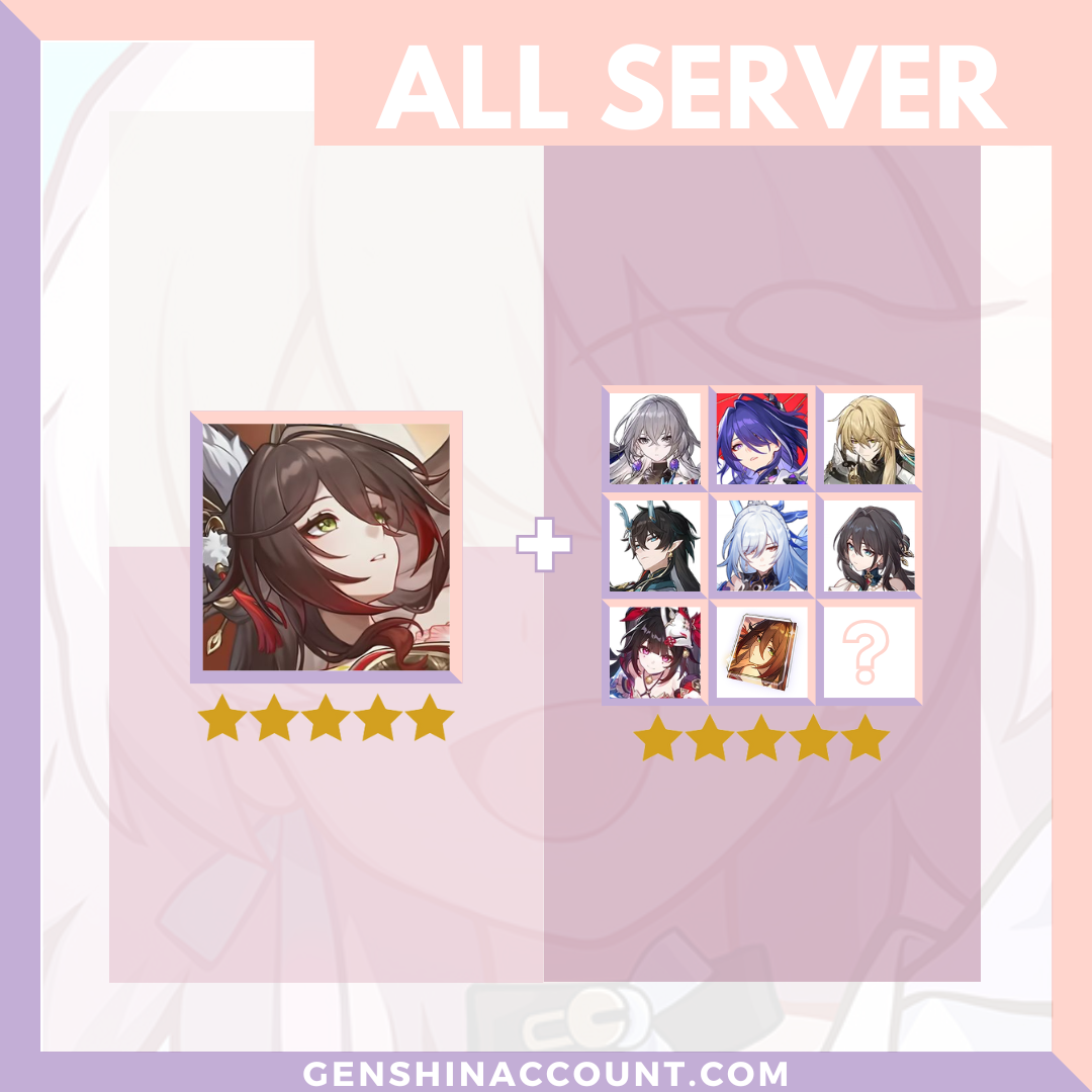 Honkai: Star Rail Fugue HSR Starter Account ( America | Europe | Asia ...