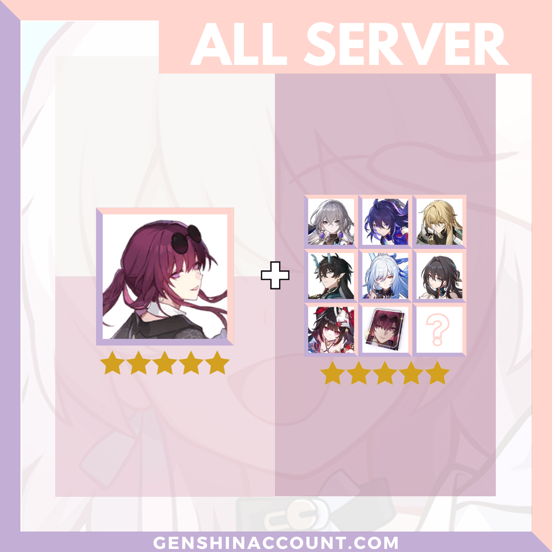 Honkai: Star Rail Kafka HSR Starter Account ( America | Europe | Asia ...