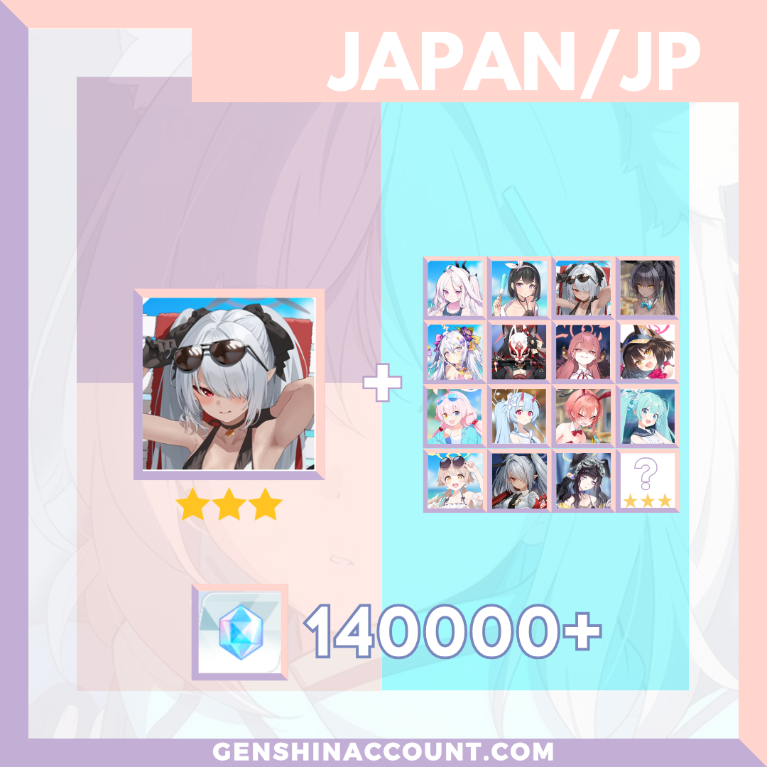 Blue Archive Lori (Swimsuit) META 3-Star Pyroxene Limited Starter Acco ...
