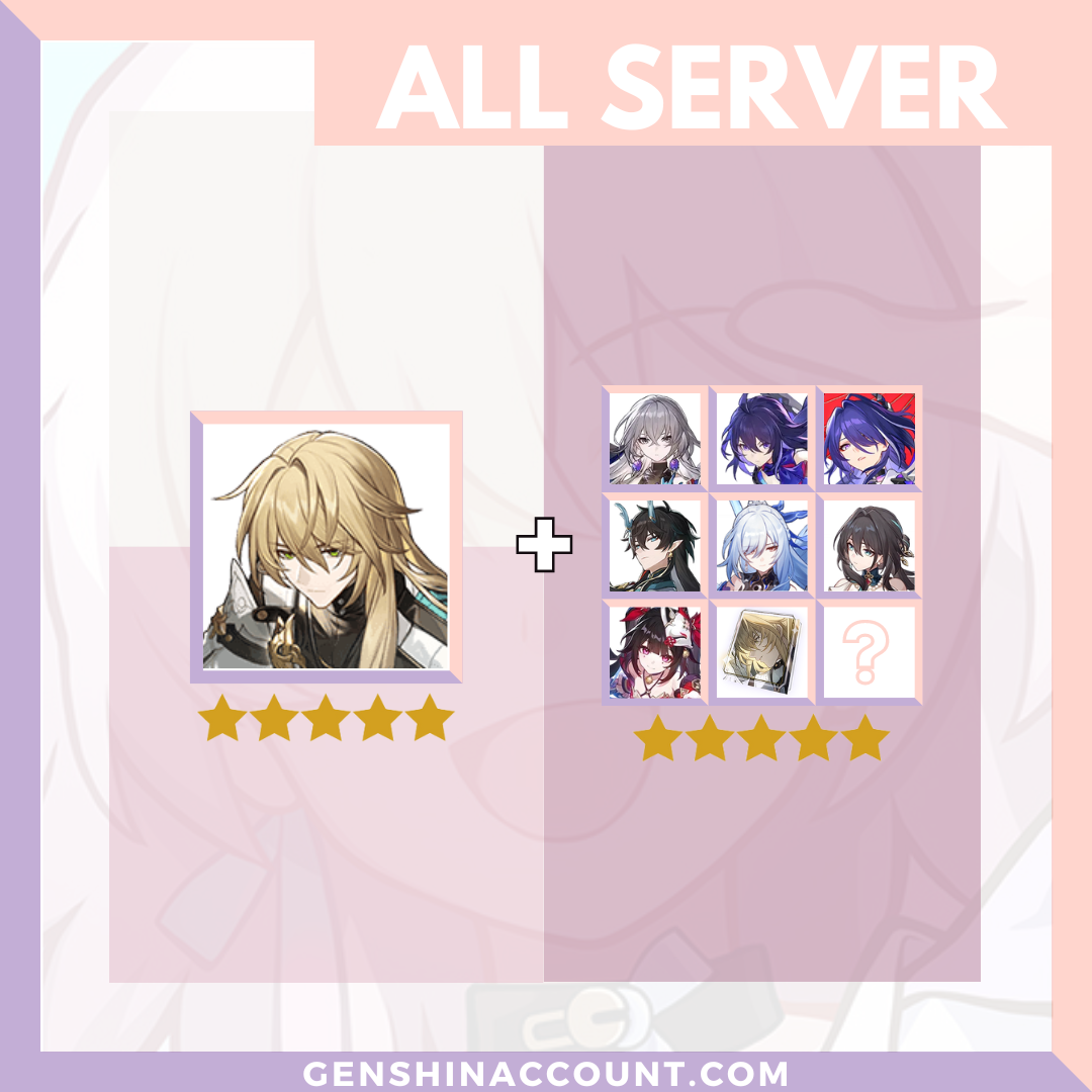 Honkai: Star Rail Luocha HSR Starter Account ( America | Europe | Asia ...