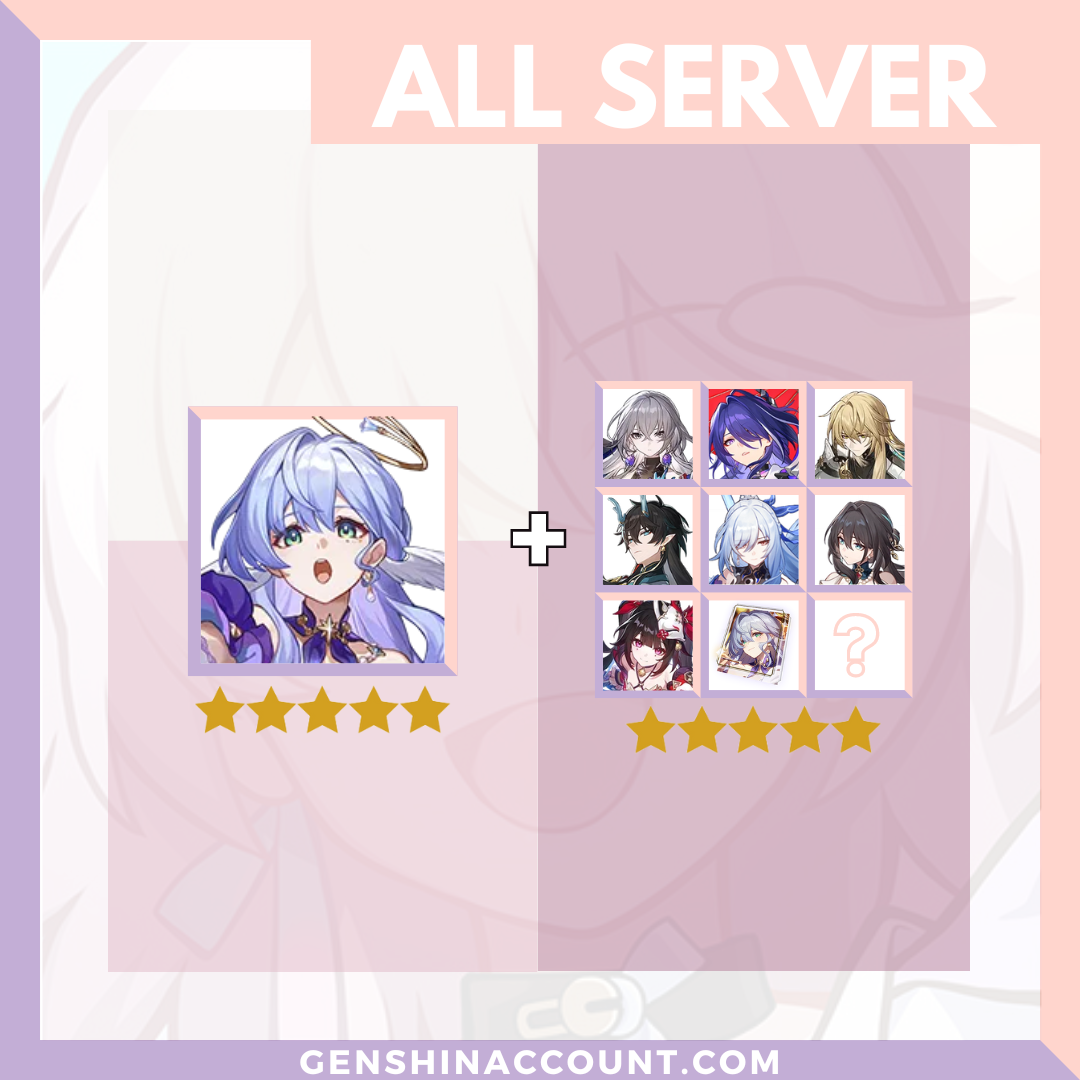 Honkai: Star Rail Robin HSR Starter Account ( America | Europe | Asia ...
