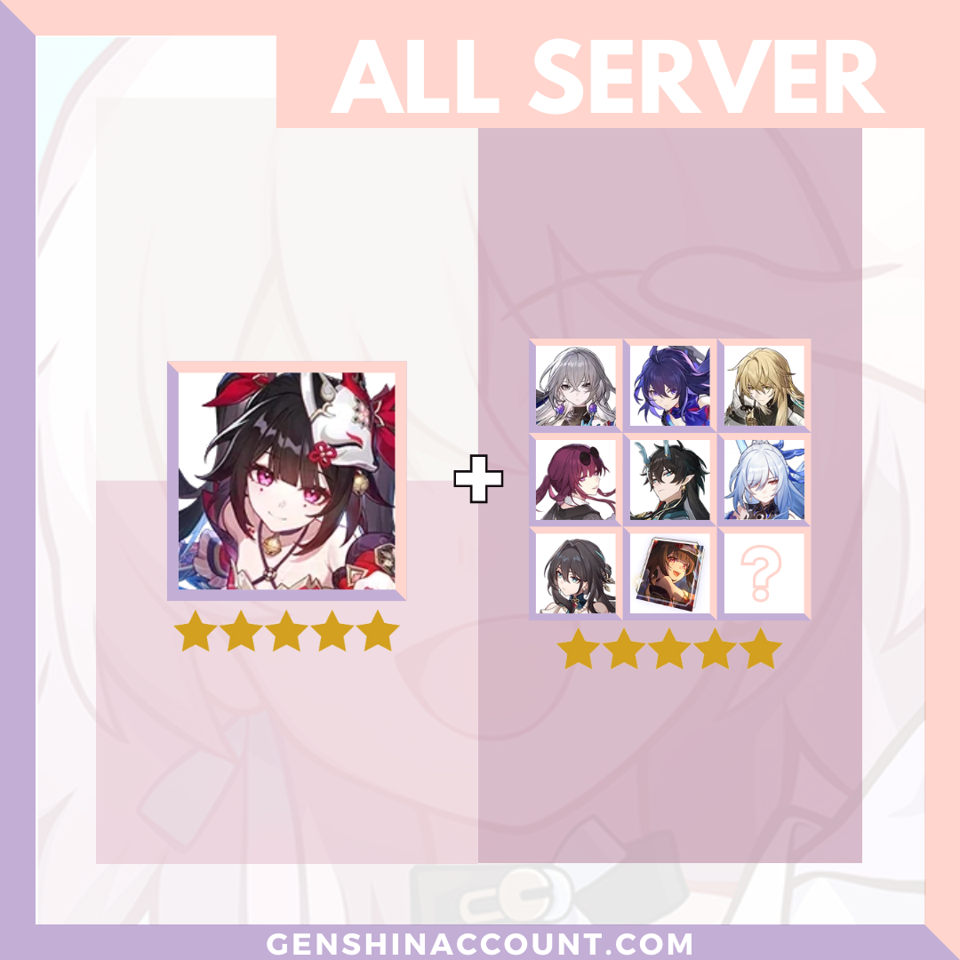 Honkai: Star Rail Sparkle HSR Starter Account ( America | Europe | Asi ...